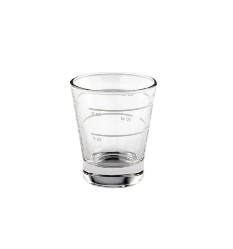 Bicchieri graduato in vetro per caffè espresso - Caffèlab